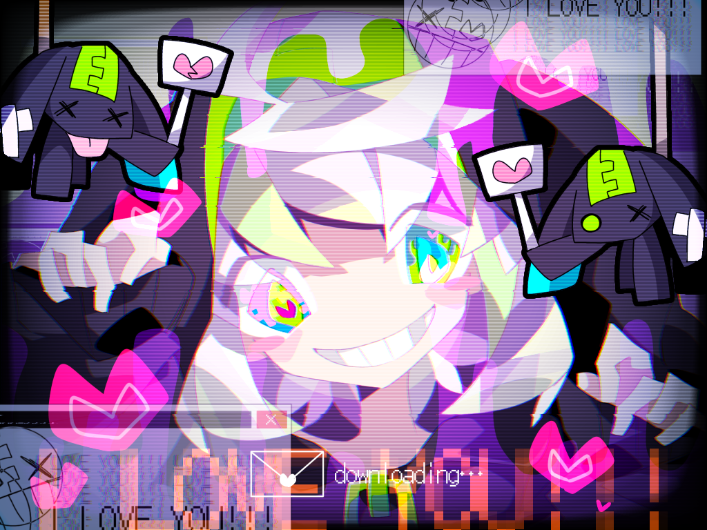 Computer ghost - ibisPaint