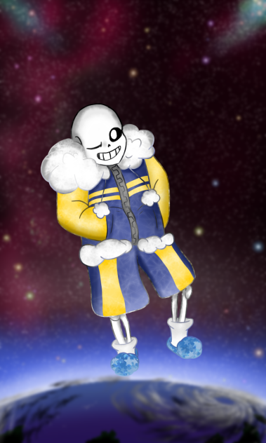 Outertale Sans - ibisPaint