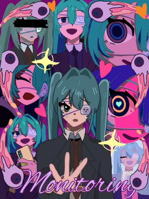 ¡ new drawing of Monitoring of DECO27!! - ibisPaint