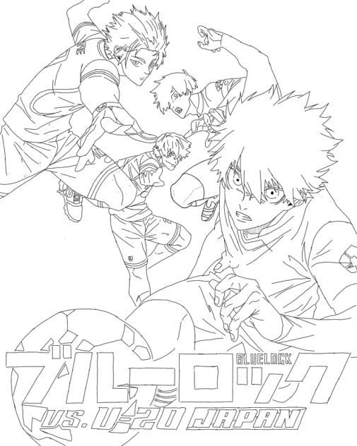 blue lock - ibisPaint