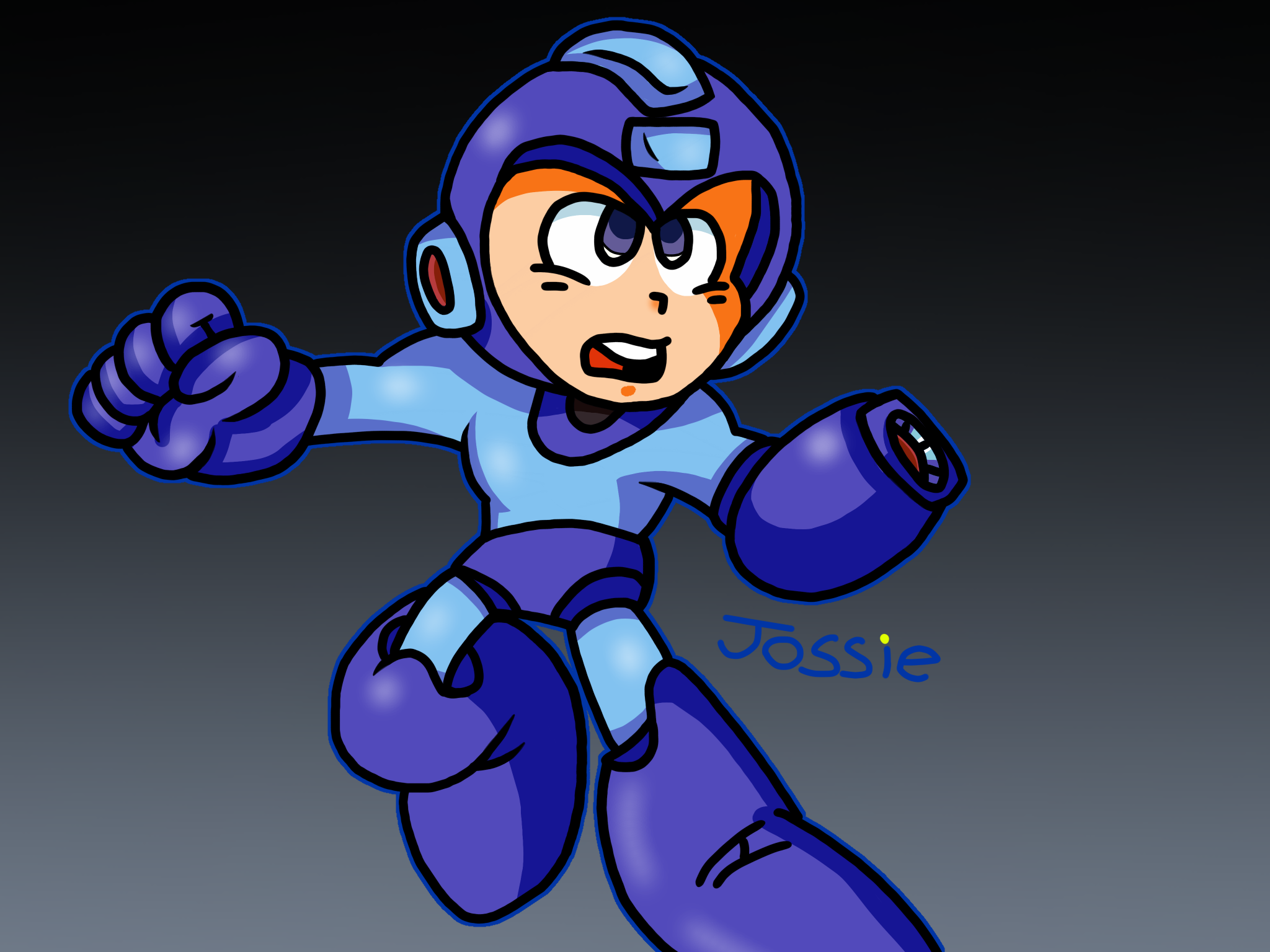 Mega man - ibisPaint