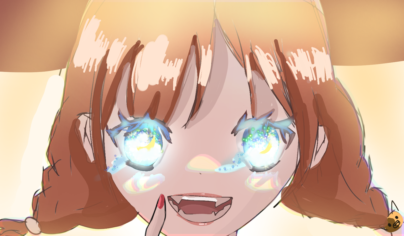 The Crazy Girl - ibisPaint