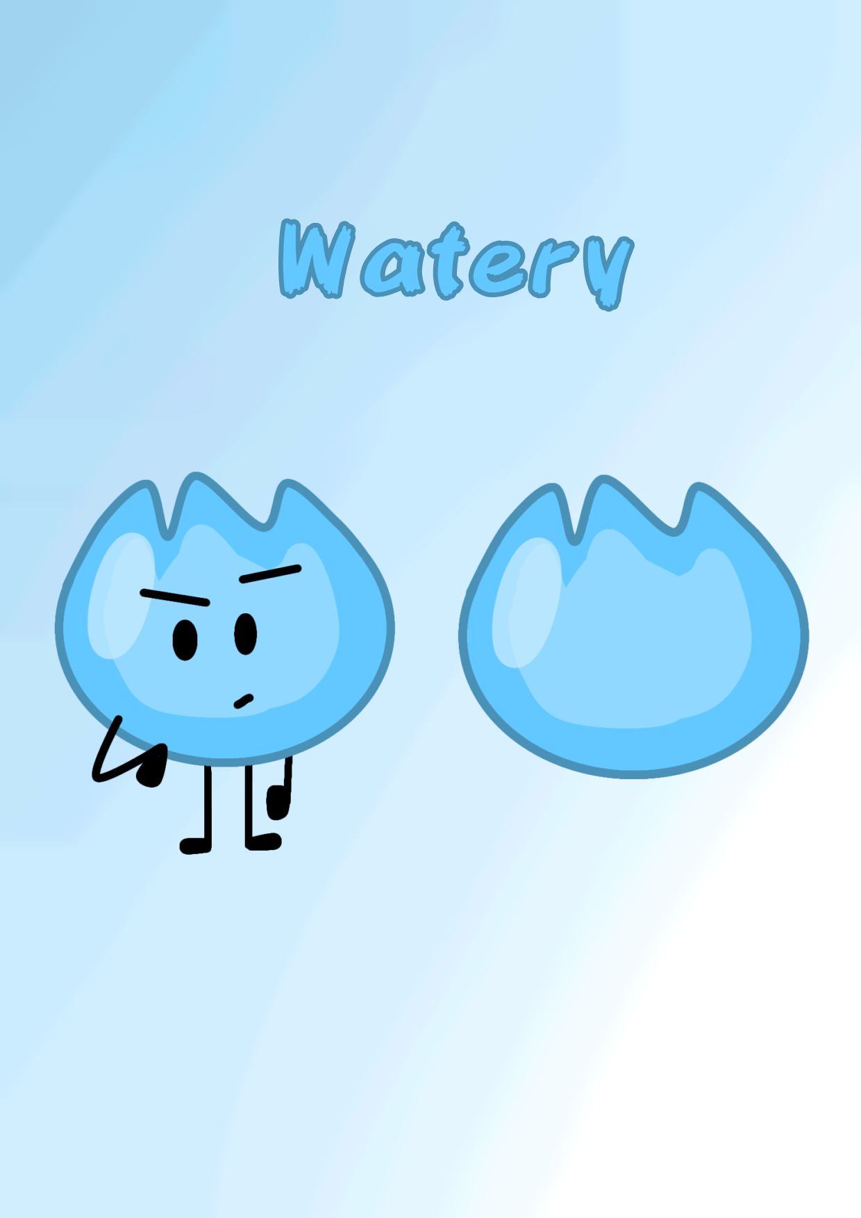 Turning BFDI into opposites #1 (Firey) - ibisPaint