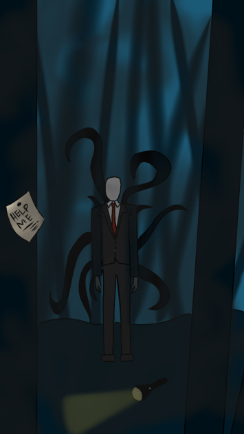 slenderman - ibisPaint