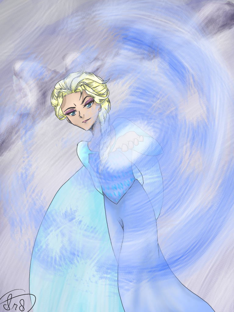 Elsa Attempt - ibisPaint