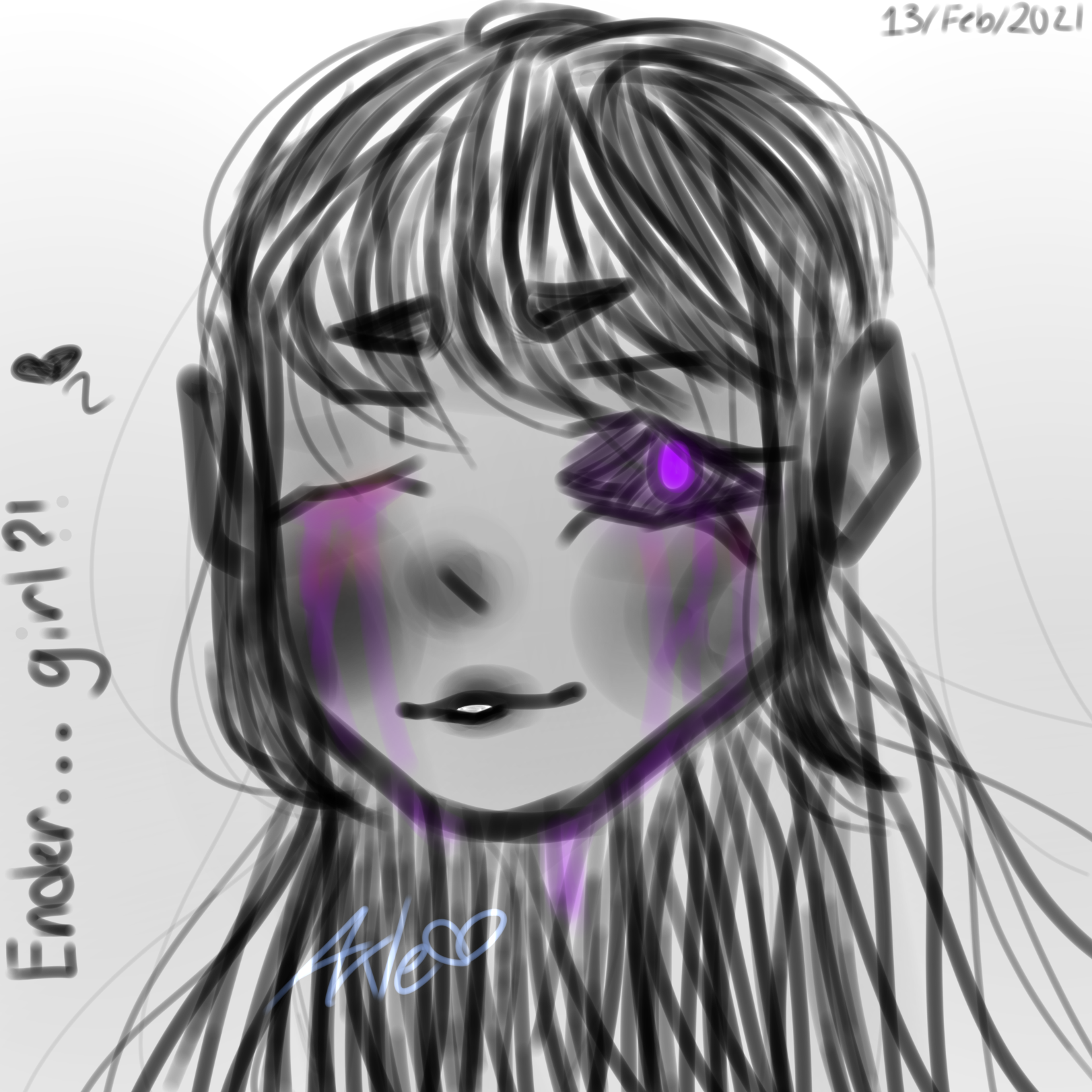 Ender girl - ibisPaint