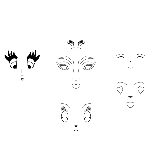 types of eyes 👀 - ibisPaint