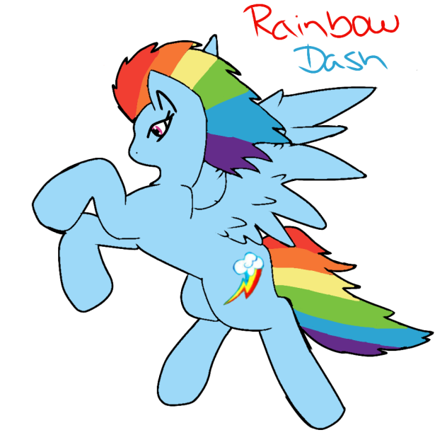 Rainbow Dash (MLP) - ibisPaint