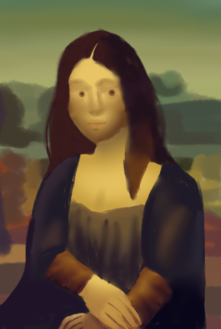Budget mona lisa - ibisPaint