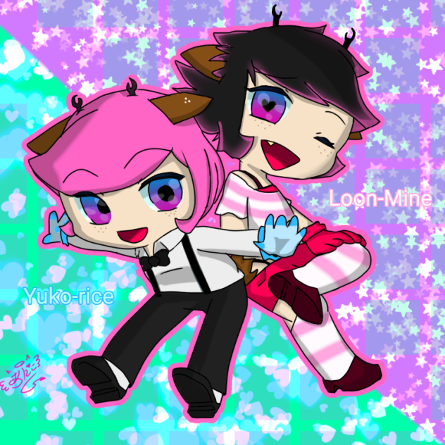 Yuko And Loon - ibisPaint