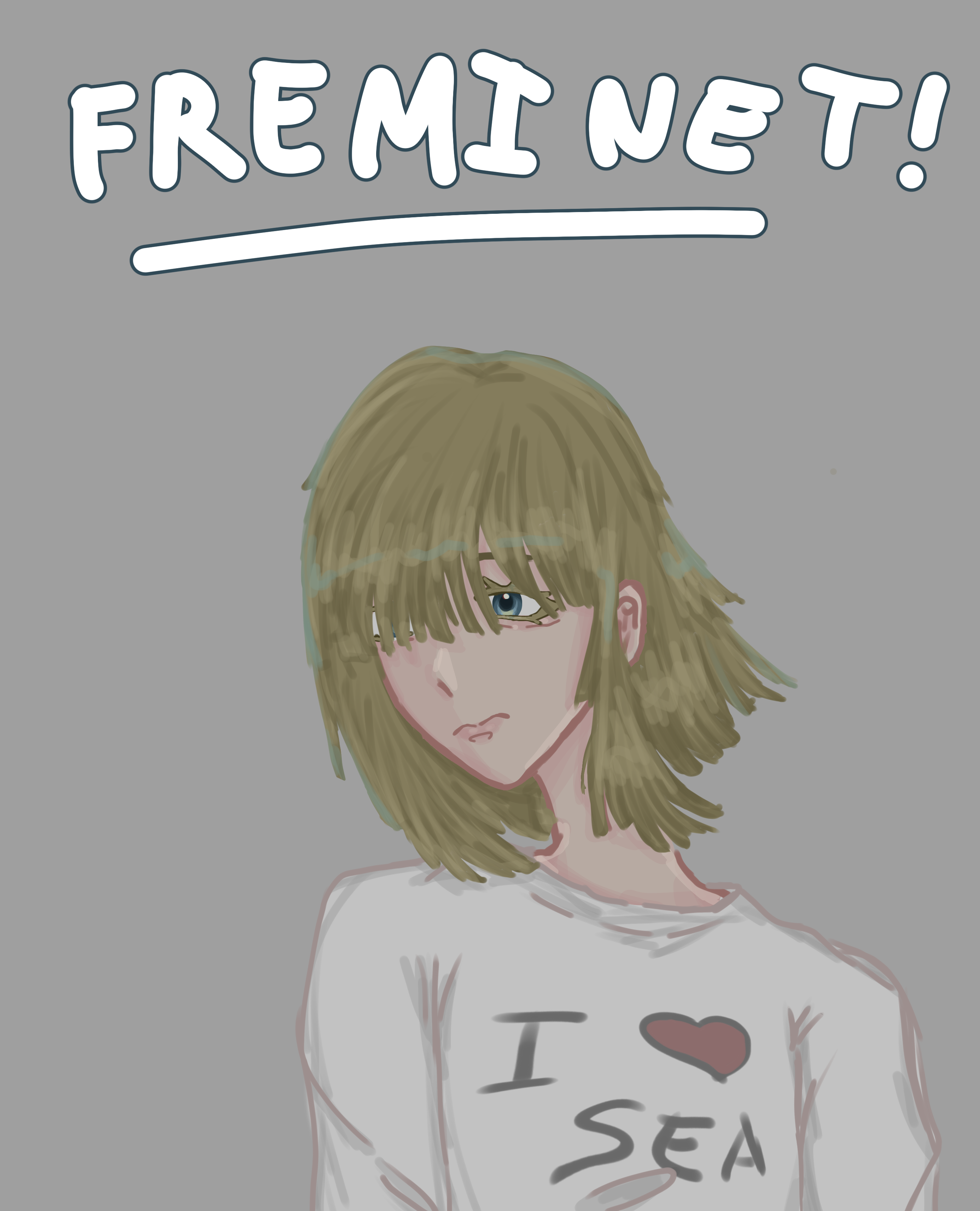 Freminet 💙🖤🤍 - ibisPaint