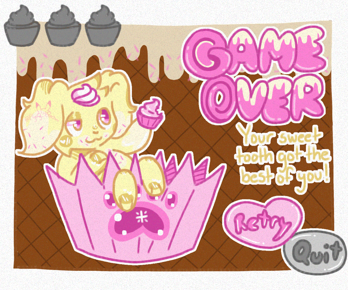 🍭 GAME OVER 🍭 - ibisPaint