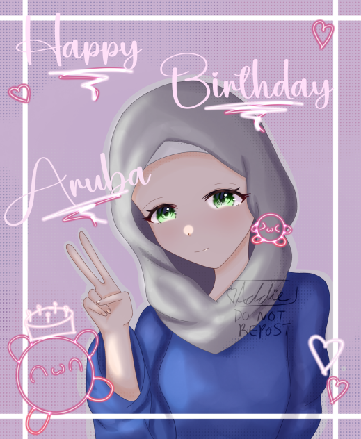 💗HAPPY BIRTHDAY ARUBA💗 - ibisPaint