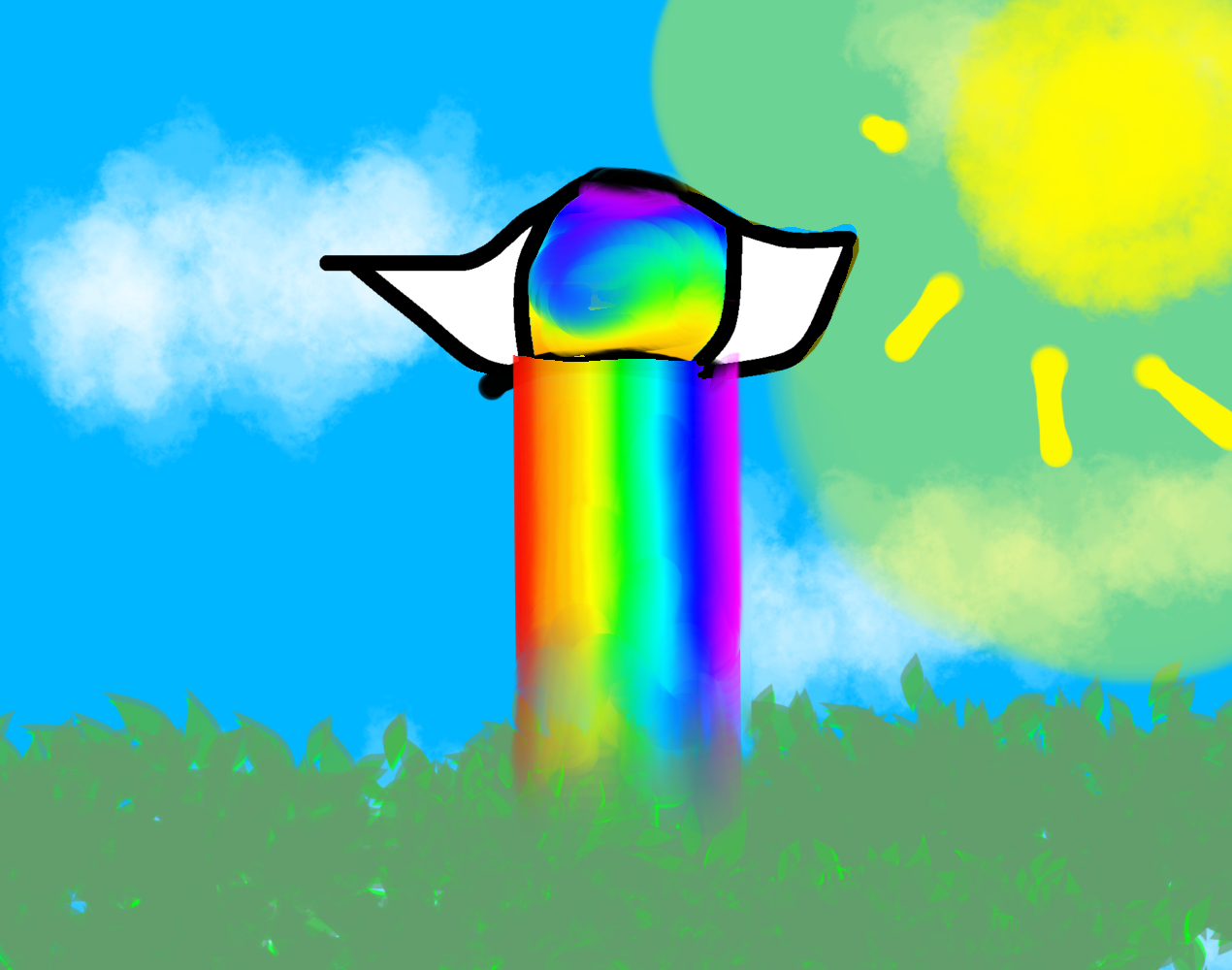 weirdcore island - ibisPaint