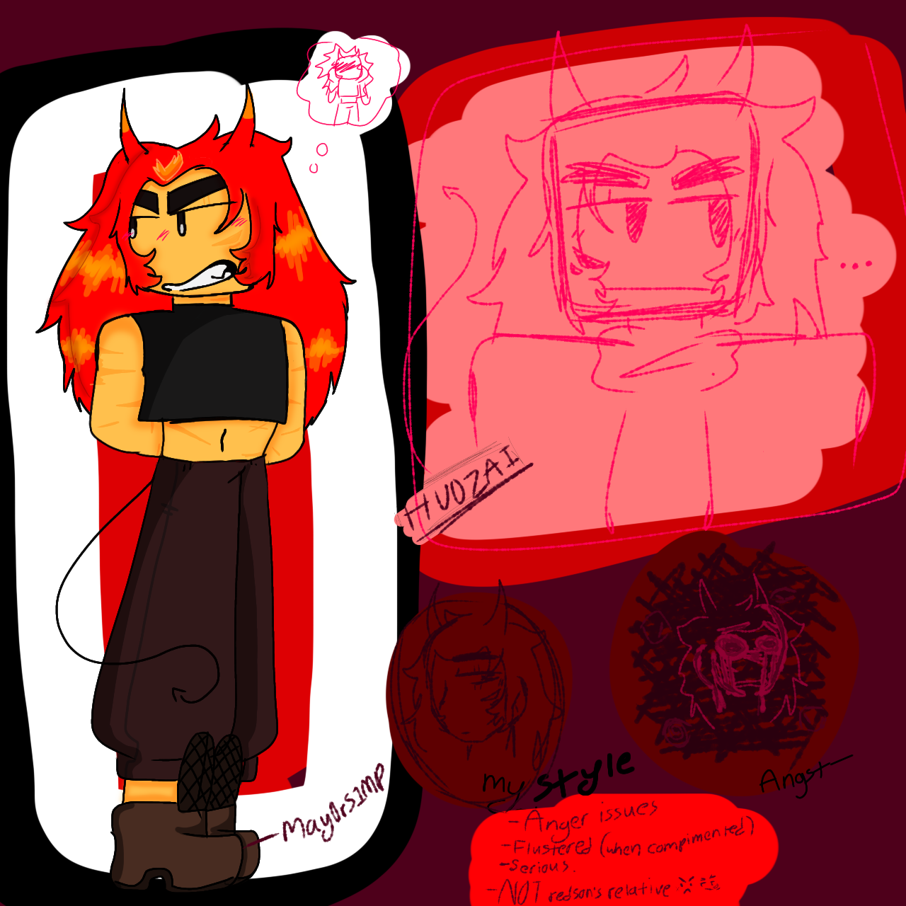 Huozai (Oc & LMK oc) - ibisPaint