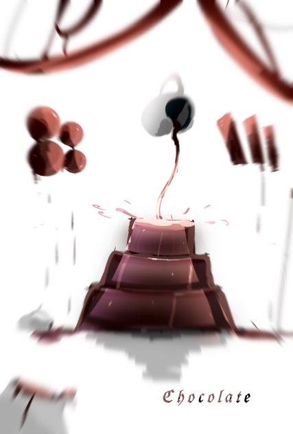 Mess of Chocolate - ibisPaint