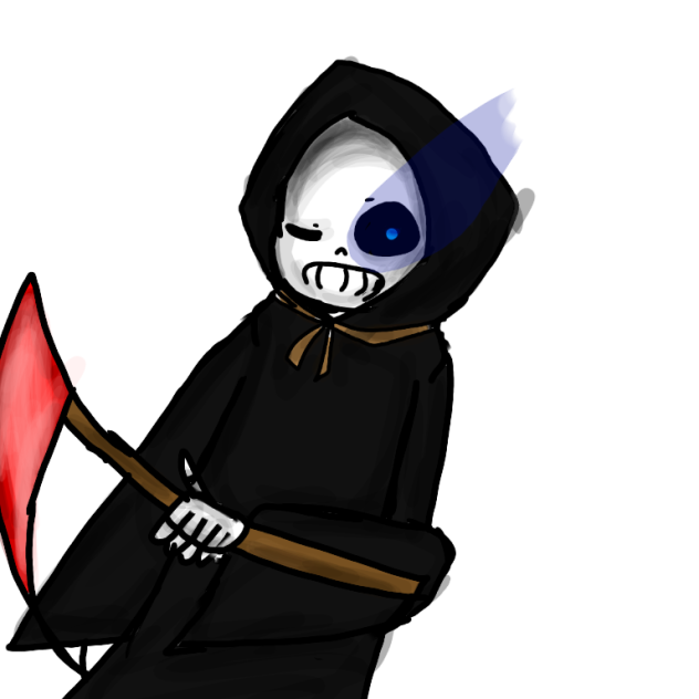 리퍼샌즈(reaper Sans) - ibisPaint