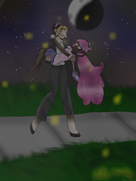 two lovers - ibisPaint