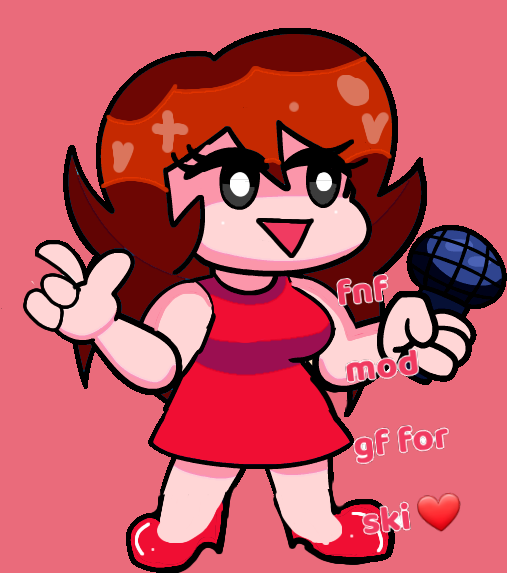 fnf gf for ski - ibisPaint