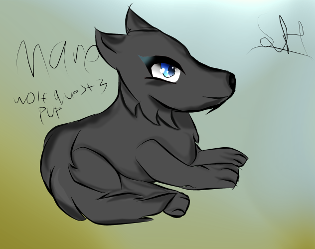 Mare my wolf quest 3 pup - ibisPaint