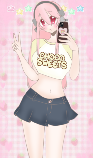 Super Sonico - ibisPaint