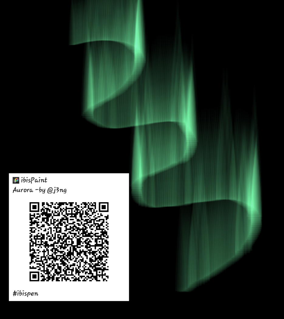 aurora brush 🌌 - ibisPaint