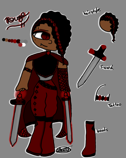 Fantasy AU Rouge - ibisPaint