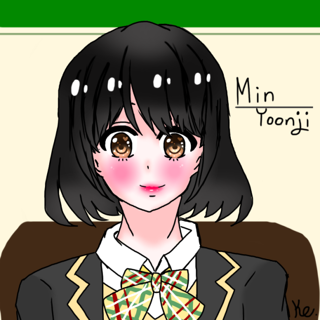 Min Yoonji(Suga BTS) - ibisPaint