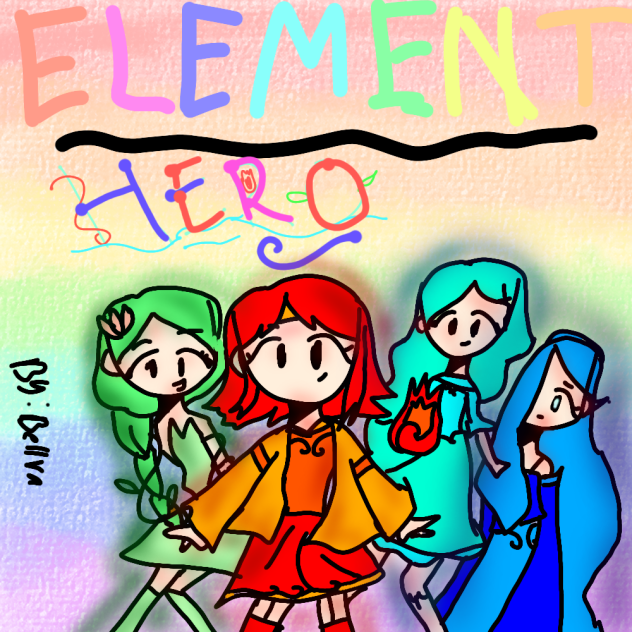 Element Hero - ibisPaint
