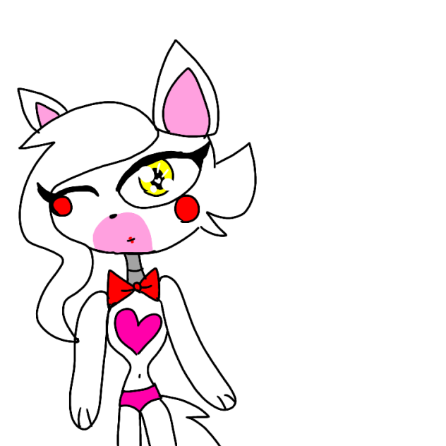 FNAF Mangle - ibisPaint