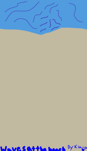 Waves At The Beach - ibisPaint