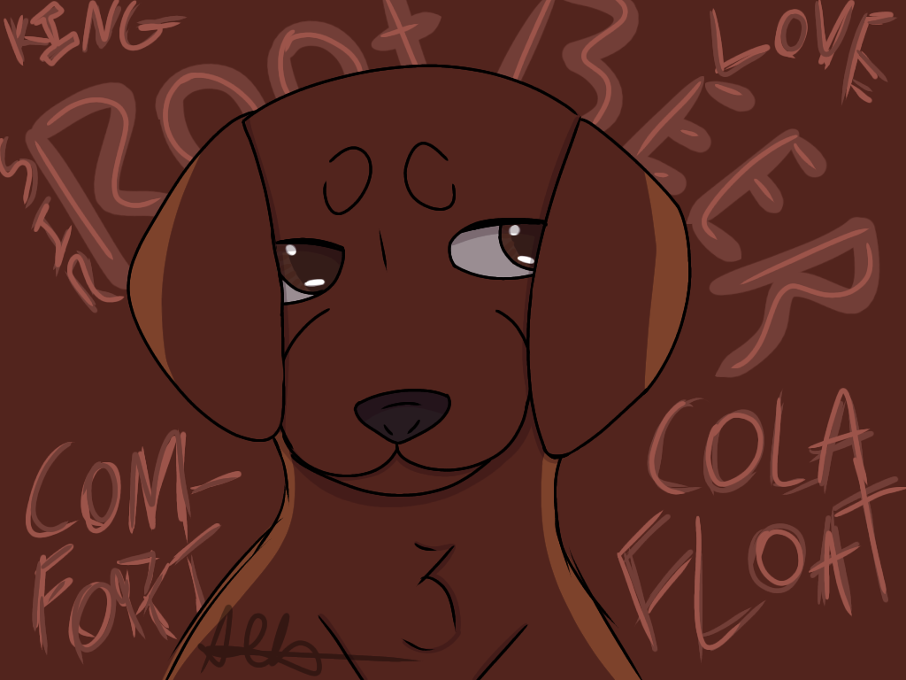 King Sir Root Beer Cola Float - ibisPaint