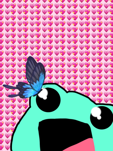 Hungry frog - ibisPaint