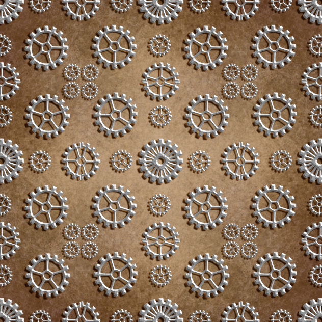 steampunk pattern2 - ibisPaint