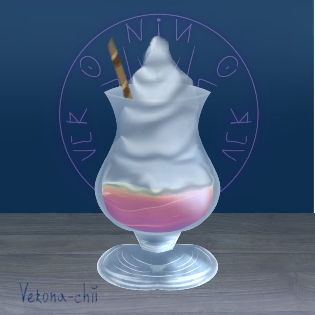 Glass of yummy - ibisPaint