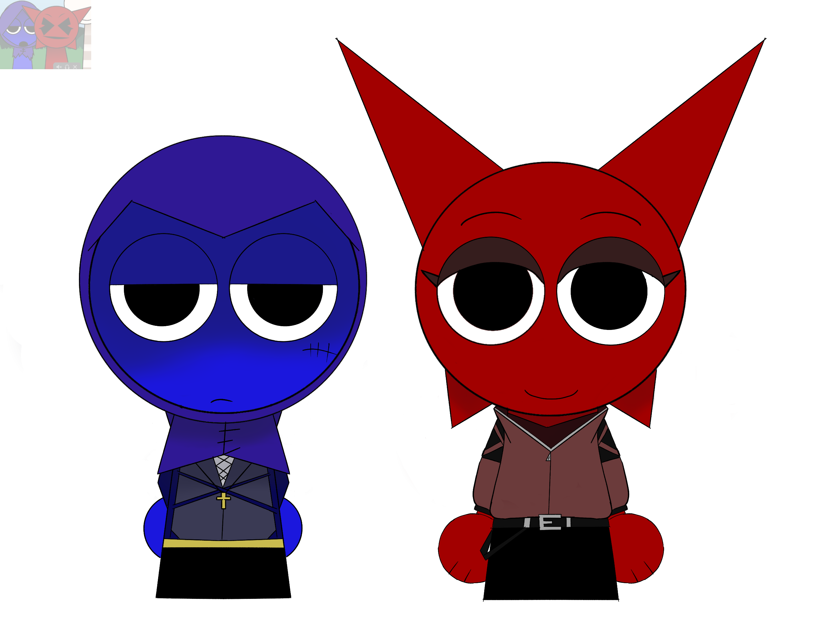 Jevin(retake) and Maroona in my Style - ibisPaint