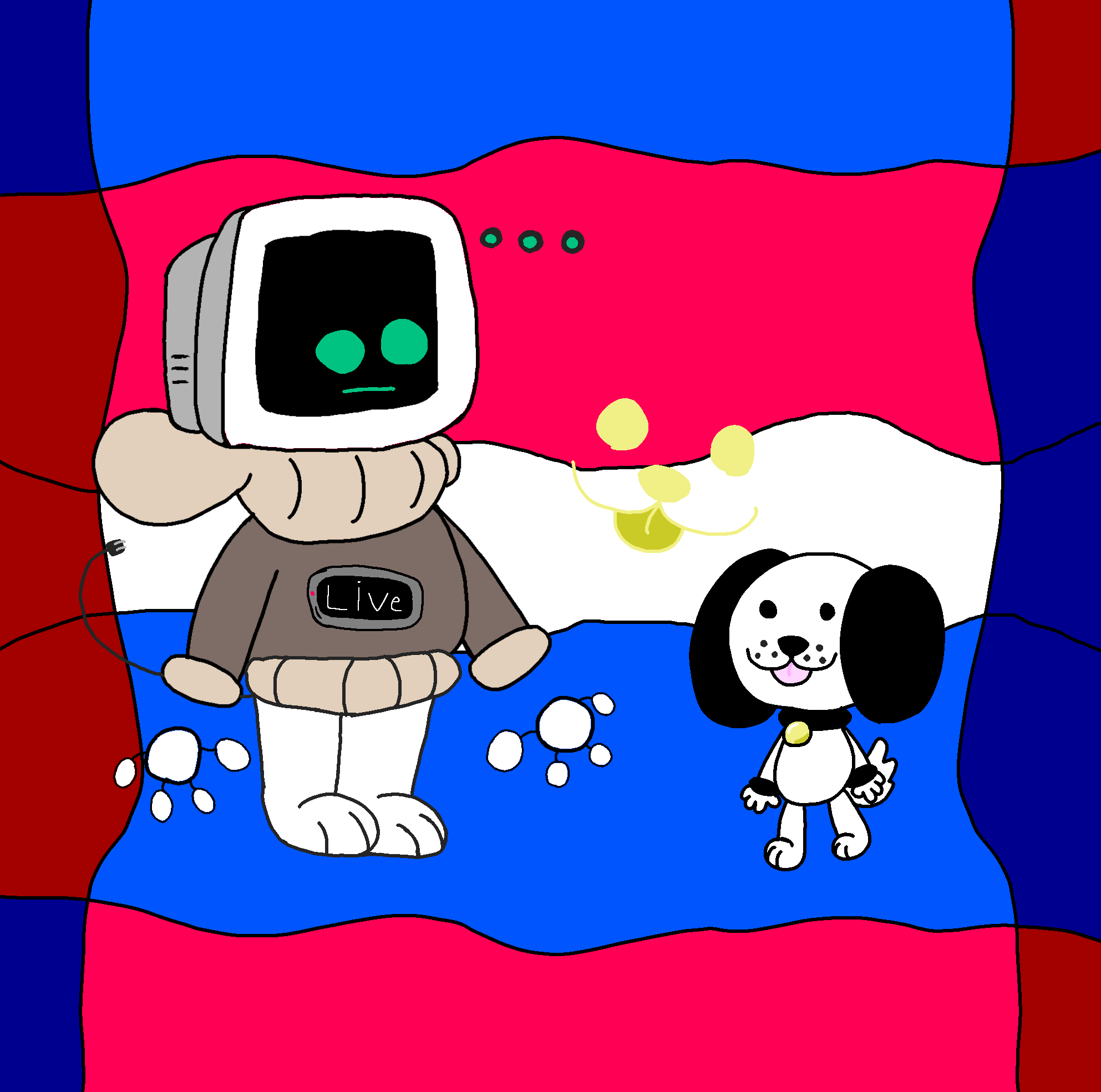 Sir-ver and Blob - ibisPaint