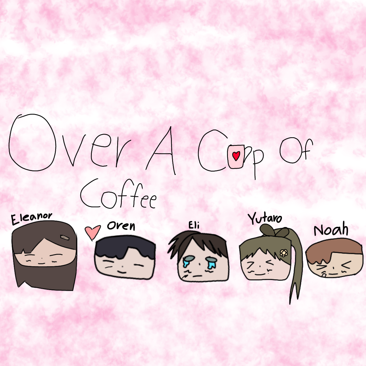 Over a cup of coffee Fanart - ibisPaint