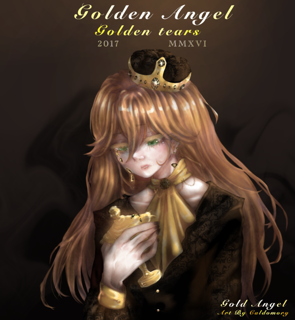 Golden tears - ibisPaint