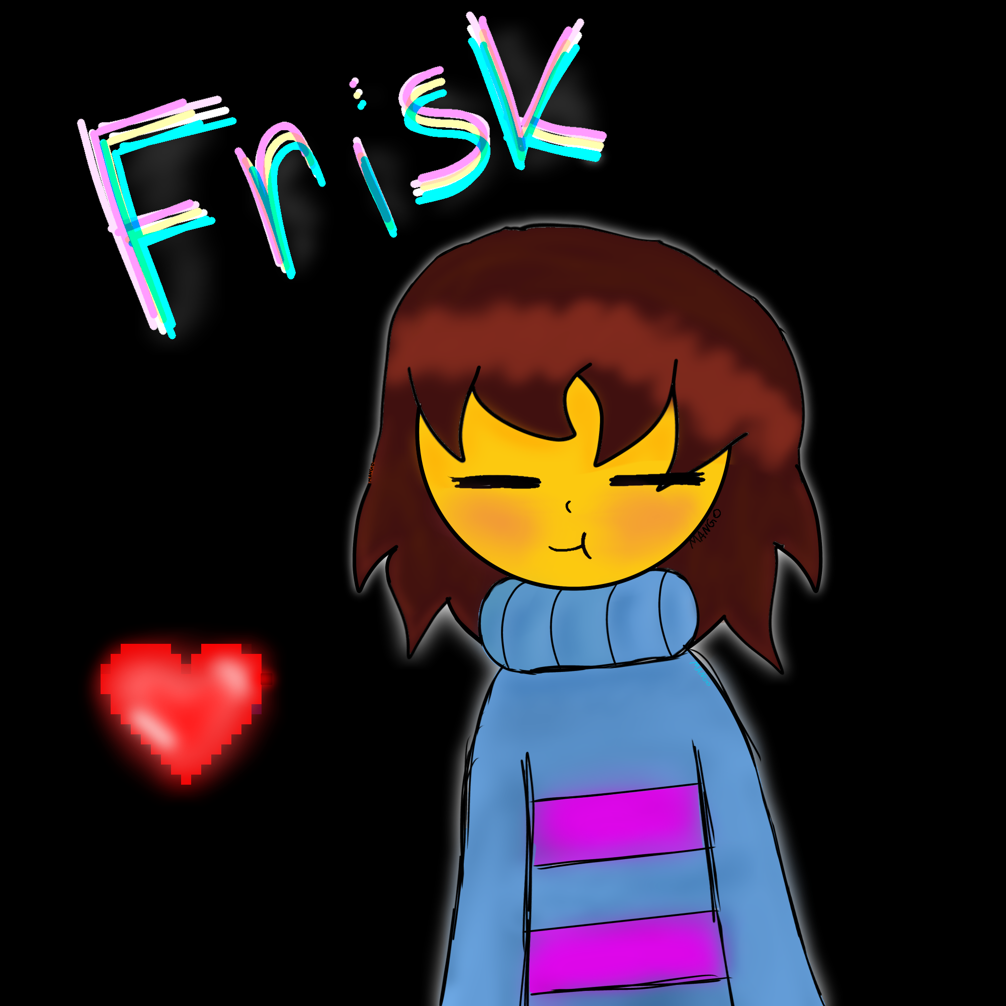Frisk from undertale - ibisPaint