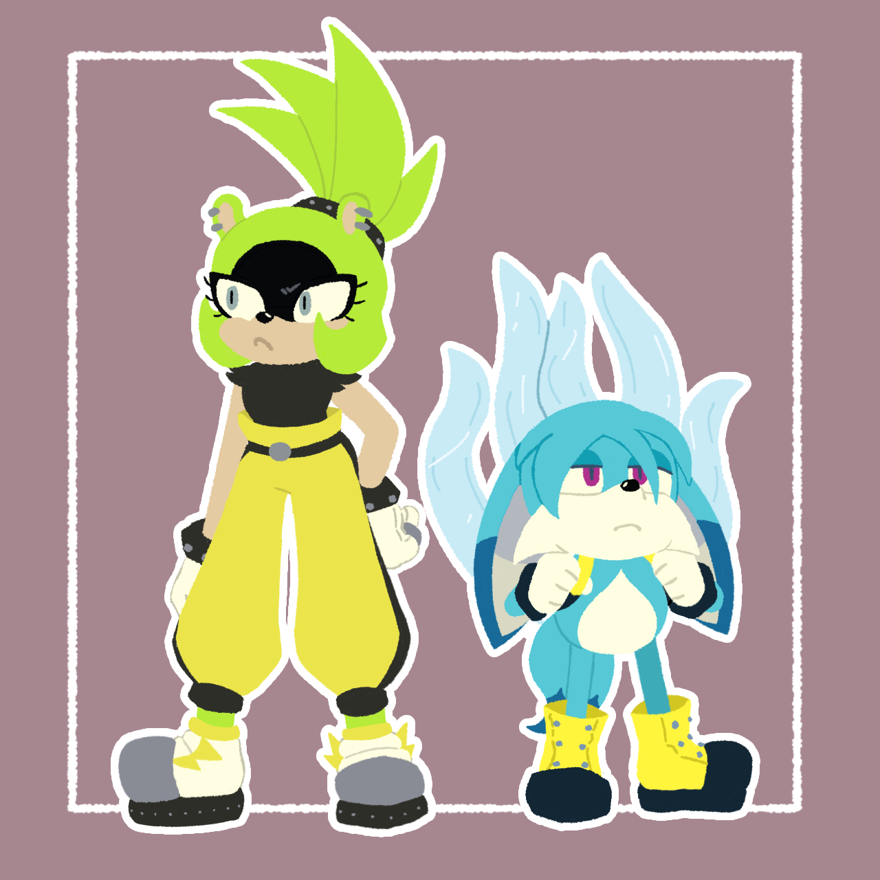 Surge and Kit - ibisPaint
