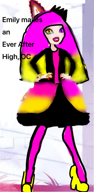 Emily makes an Ever After High OC - ibisPaint