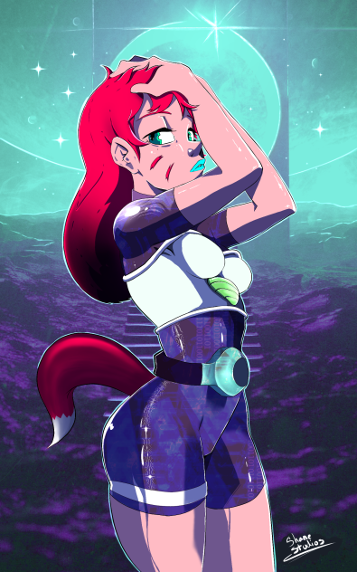 Space cop - ibisPaint