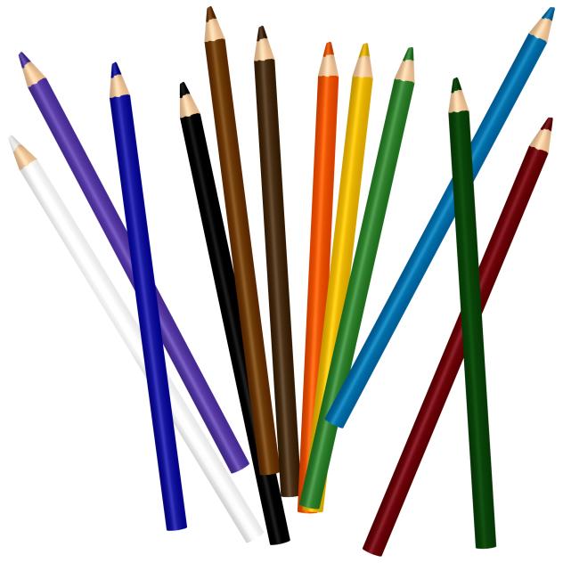 random 12 color pencils - ibisPaint
