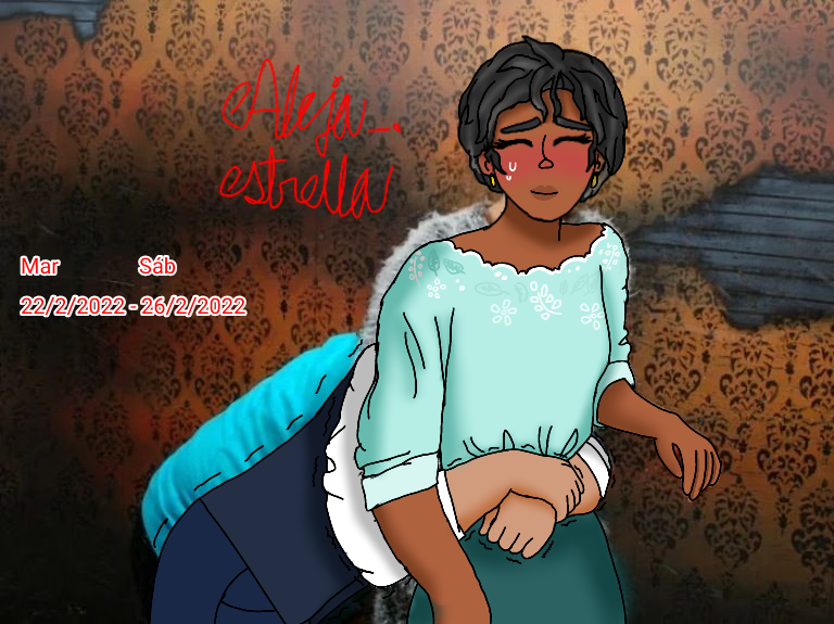 Julieta y Agustín en la casa del Terror - ibisPaint