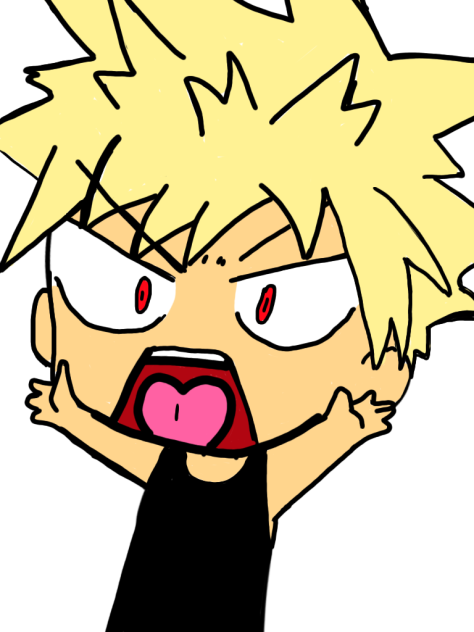 Bakugou Katsuki Chibi - ibisPaint