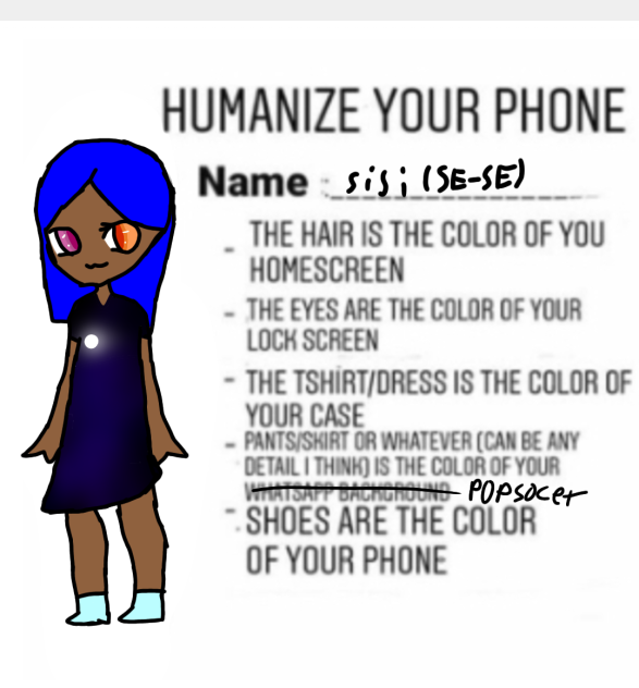 human phone - ibisPaint