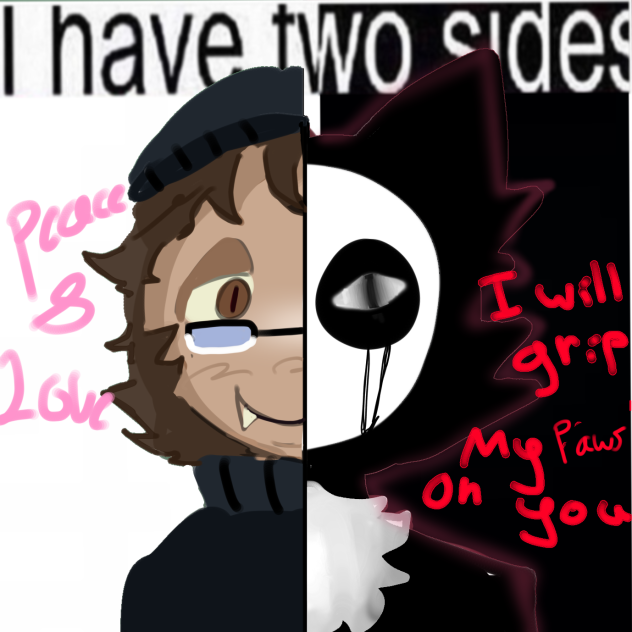 I HAVE TWO SIDES - ibisPaint