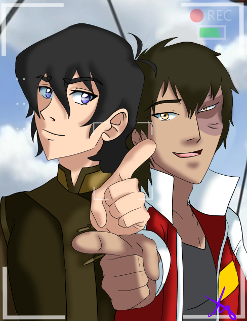 Keith and Zuko selfie - ibisPaint