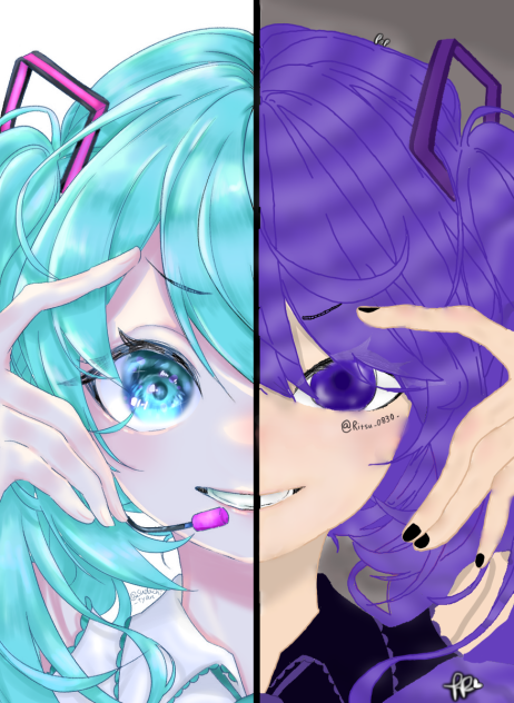 Half drawing - ibisPaint